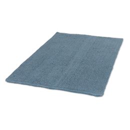 Sch&ouml;ner Wohnen Kollektion Badematte, H:30mm, blau, SCH&Ouml;NER WOHNEN-KOLLEKTION, Baumwolle, Badematten, "Bahamas Uni", beidseitig verwendbar