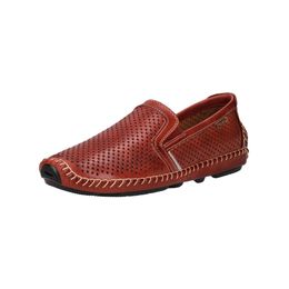 Pikolinos Herren Slipper "Pikolinos Slipper Leder", Gr. 45, rot, Leder, Schuhe