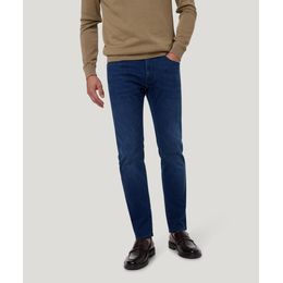 Pierre Cardin Herren Regular-fit-Jeans "PC-Lyon", blau, Gr. 30, Web, Obermaterial: 70% Baumwolle, 21% Lyocell, 7% Polyester, 2% Elasthan, Jeans, im