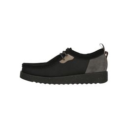 Clarks Herren Sneaker "Wallabee", Gr. 44, schwarz, Schuhe, mit besonders sto&szlig;d&auml;mpfender Sohle