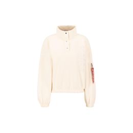 Damen Sweater "EMB HC OS Sweater Women", weiß, Gr. S, Alpha Industries, Obermaterial: 80% Baumwolle, 20% Polyester, Sweatshirts