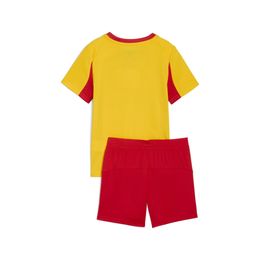 Puma Jungen Trainingsanzug "RC Lens 25/26 Heimtrikot-Minikit Kinder", rot, Gr. 104, Obermaterial: 100% Polyester; Rippe: 100% Polyester, Sportanz&uuml;ge