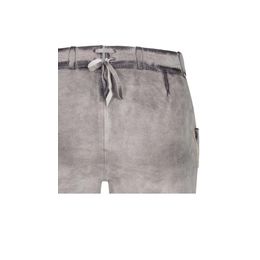 N&uuml;bler N&Uuml;BLER Damen Trachtenlederhose "Lederhose kurz Tiana", silber, Gr. 36, Obermaterial: 100% Lammleder LEL., Hosen