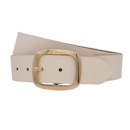 AnnaMatoni Damen Lederg&uuml;rtel "AnnaMatoni Lederg&uuml;rtel Zia Lederg&uuml;rtel Zia", wei&szlig;, Gr. 120, 100% Leder, G&uuml;rtel