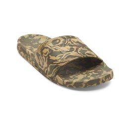 Quiksilver Herren Sandale "Dockyard", Gr. 11, gr&uuml;n, Obermaterial: Synthetikmaterial / Futter: Textil / Au&szlig;ensohle: EVA., Schuhe
