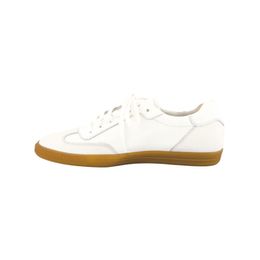 Paul Green Damen Sneaker "Paul Green Sneaker Leder", Gr. 39, wei&szlig;, Leder, Schuhe