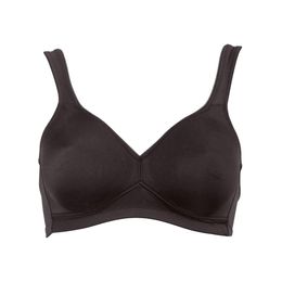 Anita Damen Soft-BH "Soft BH Twin", Gr. 100, schwarz, Obermaterial: 70% Polyamid PA. 30% Elasthan EL., BHs