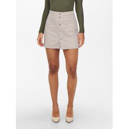 Jacqueline de Yong JDY Damen Cordrock "JDYSHIRAZ CORDUROY SKIRT PNT DIA", gelb, Gr. M, unifarben, Cord, Obermaterial: 100% Baumwolle, R&ouml;cke