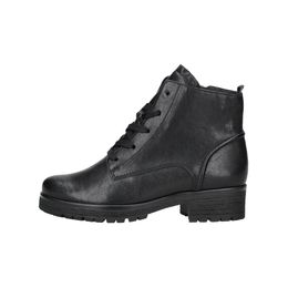 Gabor COMFORT Damen Schn&uuml;rstiefelette "Gabor Comfort Stiefelette Leder", Gr. 39schwarz, Leder, Schuhe