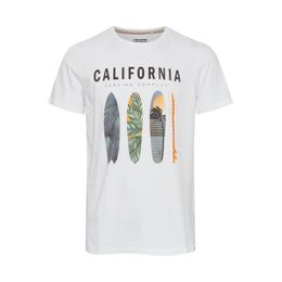 Blend Herren T-Shirt "T-Shirt BHOrin", wei&szlig;, Gr. L, Obermaterial: 100% Baumwolle CO., Shirts