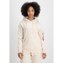 Herren Hoodie "Unisex EMB Hoodie", wei&szlig;, Gr. XS, Alpha Industries, Obermaterial: 80% Baumwolle, 20% Polyester, Sweatshirts