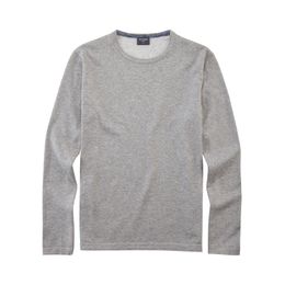 OLYMP Damen Rundhalspullover "OLYMP Strick Casual", grau, Gr. XXL, Obermaterial: 100% Baumwolle, Pullover, Crew Neck