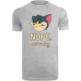 F4NT4STIC Damen T-Shirt "Tom und Jerry Nope Not Today", grau, Gr. L, Obermaterial: 100% Baumwolle, Shirts, Herren,Premium