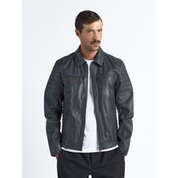 Maze Herren Lederjacke "William", grau, Gr. S, Obermaterial: 100% Lammleder. Futter: 100% Baumwolle. &Auml;rmelfutter: 100% Polyester, Jacken