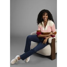 Arizona Damen Gerade Jeans "Comfort-Fit", blau, Basic, Gr. 80, Jeans, Obermaterial: 98% Baumwolle, 2% Elasthan, Jeans, High Waist