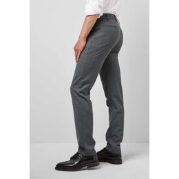 MEYER Herren Chinos "M5 Chino", grau, Gr. 34, unifarben, 53% Polyester, 44% Wolle, 3% Elasthan, Hosen, mit 4-Way-Stretch