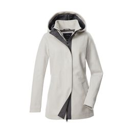 G.I.G.A. by Killtec Damen Funktionsjacke "GW 78 WMN JCKT", grau, Gr. 38, G.I.G.A. DX BY KILLTEC, Oberseite: 100% Polyester.R&uuml;ckseite: 100% Polyester.Futter: 100%
