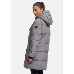 Marikoo Damen Winterjacke "Kaituu XVI", grau, Gr. XS, Obermaterial: 100% Polyester; Innenseite: 100% Polyester; Futter: 100% Polyester; Wattierung: