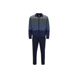 Hajo Herren Sweater "Trainingsanzug", Gr. XXXL, blau, Obermaterial: 62% Baumwolle CO. 38% Polyester PES., Sweatshirts
