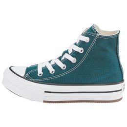 Converse Jungen Sneaker "CHUCK TAYLOR ALL STAR EVA LIFT", Gr. 39schwarzly jaded, weiß, natural ivory, Textil, Schuhe