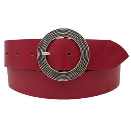 AnnaMatoni Damen Lederg&uuml;rtel "AnnaMatoni Lederg&uuml;rtel Flia Lederg&uuml;rtel Flia", rot, Gr. 95, 100% Leder, G&uuml;rtel