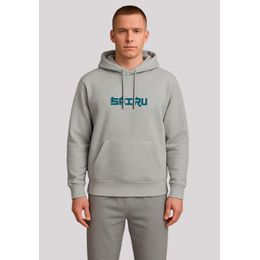 F4NT4STIC Herren Kapuzenpullover "Koi Fish Japan Streetstyle", grau, Gr. S, Obermaterial: 80% Baumwolle, 20% Polyester, Pullover, Japan Streetwear