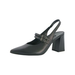Paul Green Damen Slingpumps "Paul Green Pumps Glattleder", Gr. 37, schwarz, Glattleder, Schuhe
