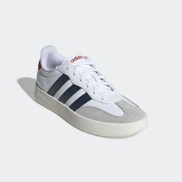 Herren Sneaker "BARREDA", adidas Sportswear, Gr. 44, weiß, Leder, Synthetik, Schuhe, Design auf den Spuren des adidas Handball Spezial