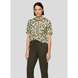 Rabe Damen Print-Shirt "T-Shirt", gr&uuml;n, Gr. 40, 50%Baumwolle, 50%Viskose, Shirts