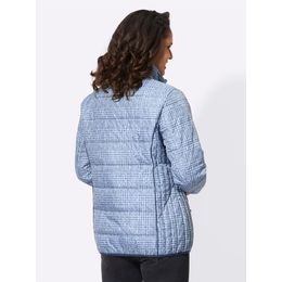 Casual Looks Damen Steppjacke, blau, Gr. 40, 100% Polyester, Wattierung:100% Polyester, Jacken