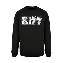F4NT4STIC Herren Sweatshirt "Kiss Rock Band Vintage Logo", schwarz, Gr. XXL, Obermaterial: 50% Baumwolle, 50% Polyester, Sweatshirts, Premium