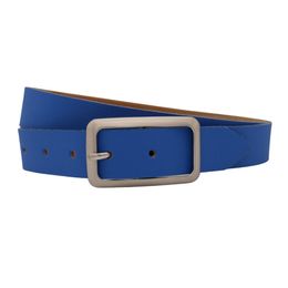 AnnaMatoni Damen Lederg&uuml;rtel "AnnaMatoni Lederg&uuml;rtel Muna Lederg&uuml;rtel Muna", blau, Gr. 110, 100% Leder, G&uuml;rtel