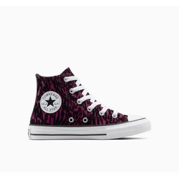 Converse M&auml;dchen Sneaker "CHUCK TAYLOR ALL STAR", Gr. 30frozen acai, wei&szlig;, schwarz, Textil, Schuhe