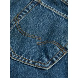 Jack & Jones Jungen Relax-fit-Jeans "JJICHRIS JJORIGINAL SQ 061 JNR", blau, Gr. 152, JACK & JONES JUNIOR, unifarben, Denim/Jeans, Obermaterial: 100% Baumwolle,