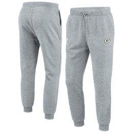 Fanatics Damen Jogginghose "Fanatics Jogginghose Green Bay Packers Primary Logo Fleece", grau, Gr. M, 80% Baumwolle; 20% Polyester, Hosen
