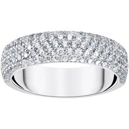 Thomas Sabo Damen Fingerring "Schmuck Silber 925 Ring", 52, Silber 925 (recycelt), 5,5mm, silber, Silber 925 (recycelt), Fingerringe, mit Zirkonia
