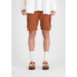 Herren Shorts "Combat Short", braun, Gr. 31, Alpha Industries, Obermaterial: 98% Baumwolle, 2% Elastan. Futter: 100% Baumwolle, Hosen
