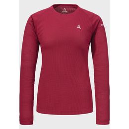 Sch&ouml;ffel SCH&Ouml;FFEL Damen Sweatshirt "Mountain Longsleeve Style Blaueis WMS", rot, Gr. 46, Oberstoff: 100% Polyester, Sweatshirts
