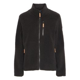 North Bend Damen Fleecejacke "Fleecejacke NBSamanta W", schwarz, Gr. 42, Obermaterial: 100% Polyester PES., Jacken