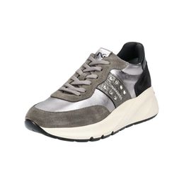 Nero Giardini Damen Sneaker "Nero Giardini Sneaker Veloursleder/Textil", Gr. 37grau, schwarz, Textil, Veloursleder, Schuhe