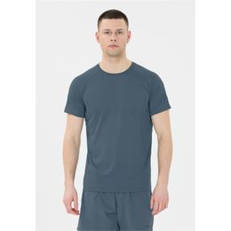 Funktionsshirt Endurance "Abia", Damen, Gr. L, dunkelblau, 100% Polyester, unifarben, normal, Rundhals, Shirts Funktionsshirt, mit praktischer Quick-Dry-Funktion