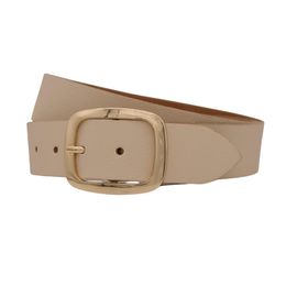 AnnaMatoni Damen Lederg&uuml;rtel "AnnaMatoni Lederg&uuml;rtel Zia Lederg&uuml;rtel Zia", beige, Gr. 100, 100% Leder, G&uuml;rtel