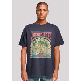 F4NT4STIC Herren T-Shirt "US National Parks Joshua Tree", blau, Gr. XL, Obermaterial: 100% Baumwolle, Shirts, Premium Qualit&auml;t