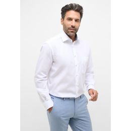Eterna Herren Langarmhemd "COMFORT FIT"wei&szlig;, Gr. 46, Popeline, 100% cotton, Hemden, NON IRON (b&uuml;gelfrei)