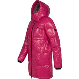 Ragwear Damen Wintermantel "Roobie Long", pink, Gr. XS, Obermaterial: 100% Nylon; Innenfutter: 100% Polyester; Wattierung: 100% Polyester, M&auml;ntel,