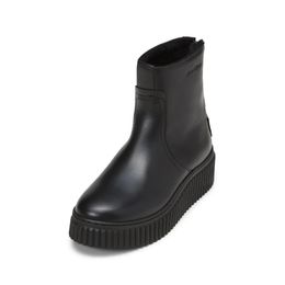 Marc O'Polo MARC O'POLO Damen Stiefel "mit flauschigem Warmfutter", Gr. 41, schwarz, Obermaterial: 100% Leder (Rind), unifarben, Schuhe