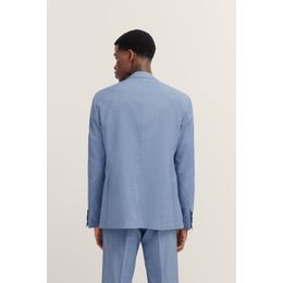 Bugatti Herren Anzugsakko "Mix & Match", blau, Gr. 52, unifarben, 75% Wolle, 22% Polyester, 3% Elasthan, Sakkos, Modern Fit