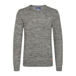 Blend Herren Strickfleece-Pullover "Strickpullover BHDansel", grau, Gr. S, Obermaterial: 50% Baumwolle CO. 50% Polyacryl PAN., Pullover