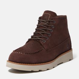Timberland Herren Schnürboots "BRITTON MILLSMID LACE UP CHUKKA BOOT", Gr. 46, braun, Leder, Schuhe, Winterstiefel, Schnürstiefel, Winterschuhe
