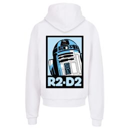F4NT4STIC Herren Kapuzenpullover "Star Wars R2-D2 Poster", wei&szlig;, Gr. XXL, Obermaterial: 100% Baumwolle, Pullover, Print